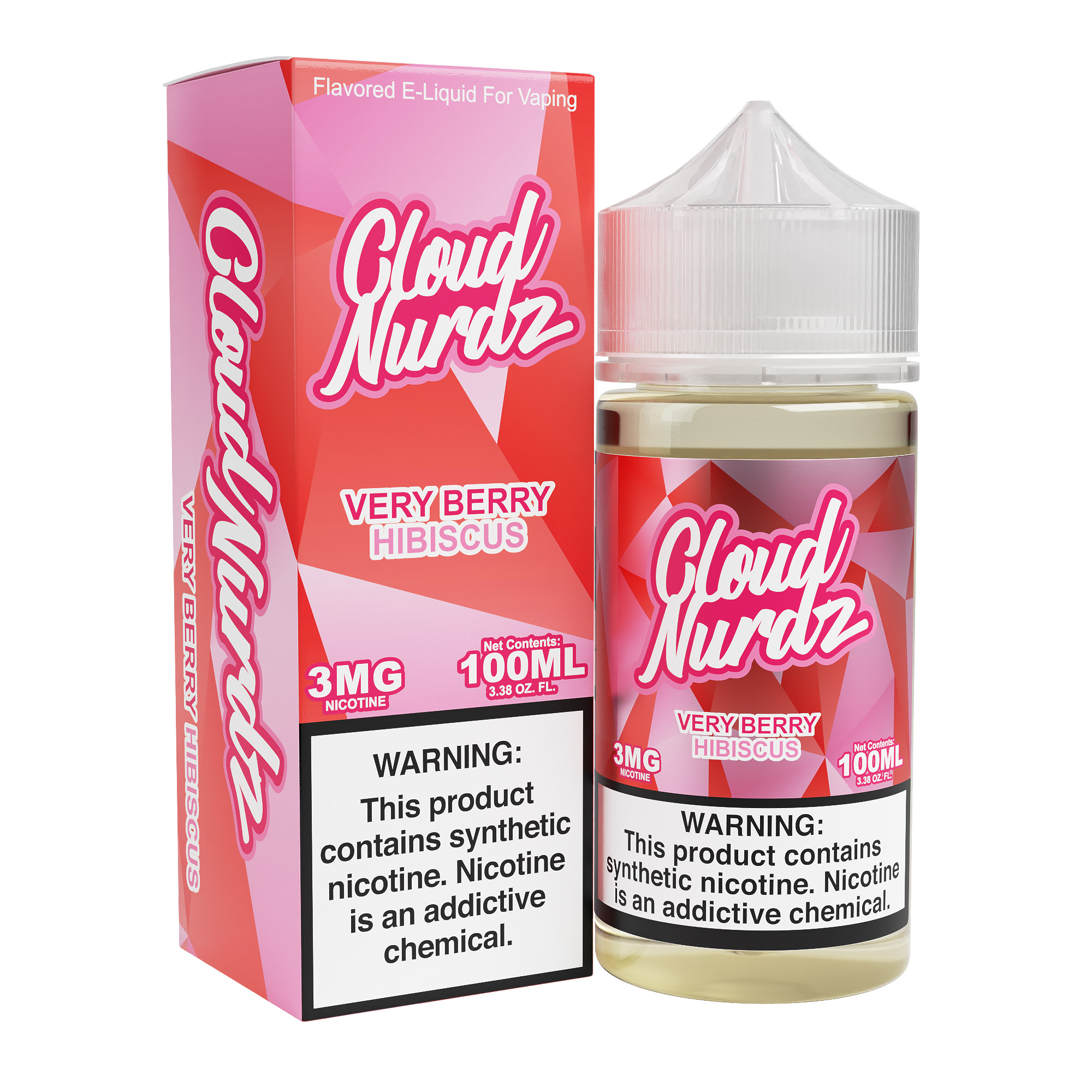 Cloud Nurdz Synthetic - Very Berry Hibiscus 100mL Cloud Nurdz Synthetic - Very Berry Hibiscus 100mL